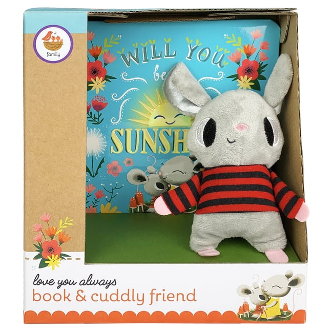 Book and Cuddly Plush Toy Friend: Will You Be My Sunshine Gift Set ...