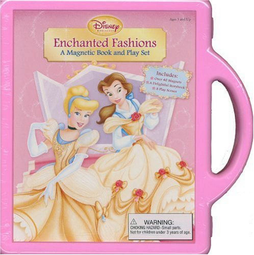 Book and Magnetic Play Set: Enchanted Fashions : A Magnetic Book and ...