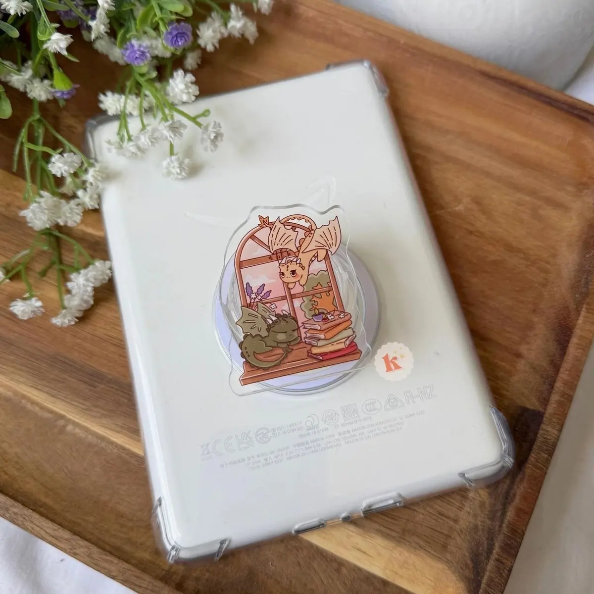 Book dragons Magnetic Grip | kobo grip | Holder | Accessories | Ereader ...