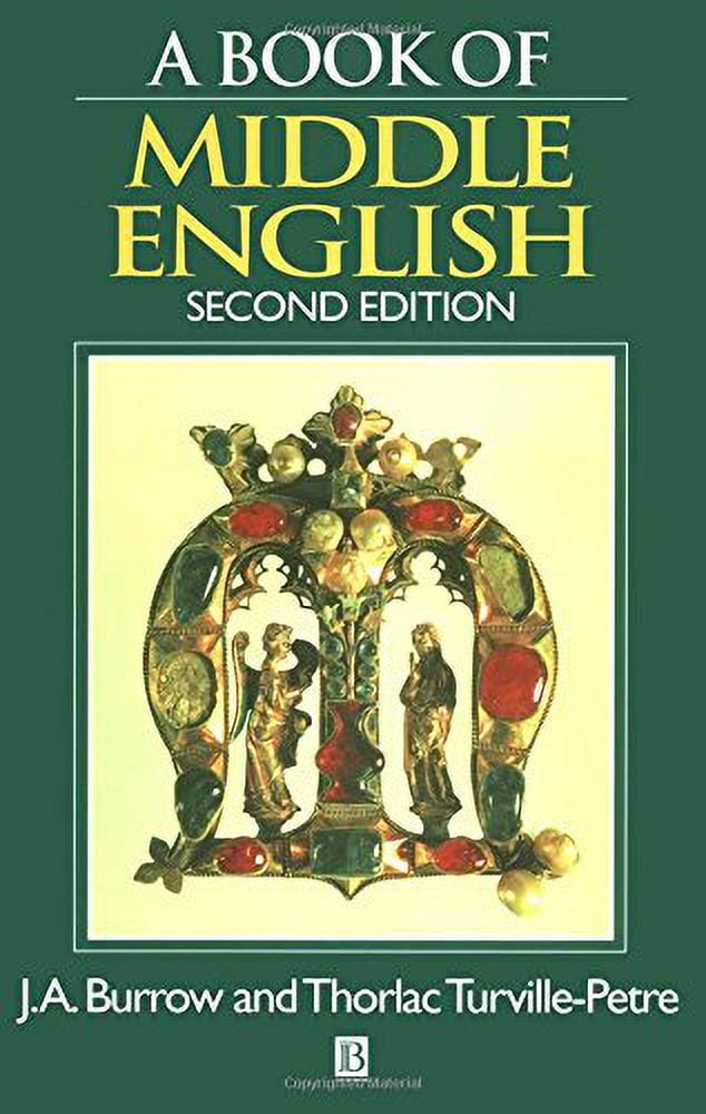 Book of Middle English (Paperback) by J a Burrow, Thorlac Turville ...