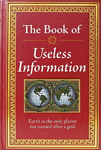 Pre-Owned The Book of Useless Information: Big Book of Fascinating ...