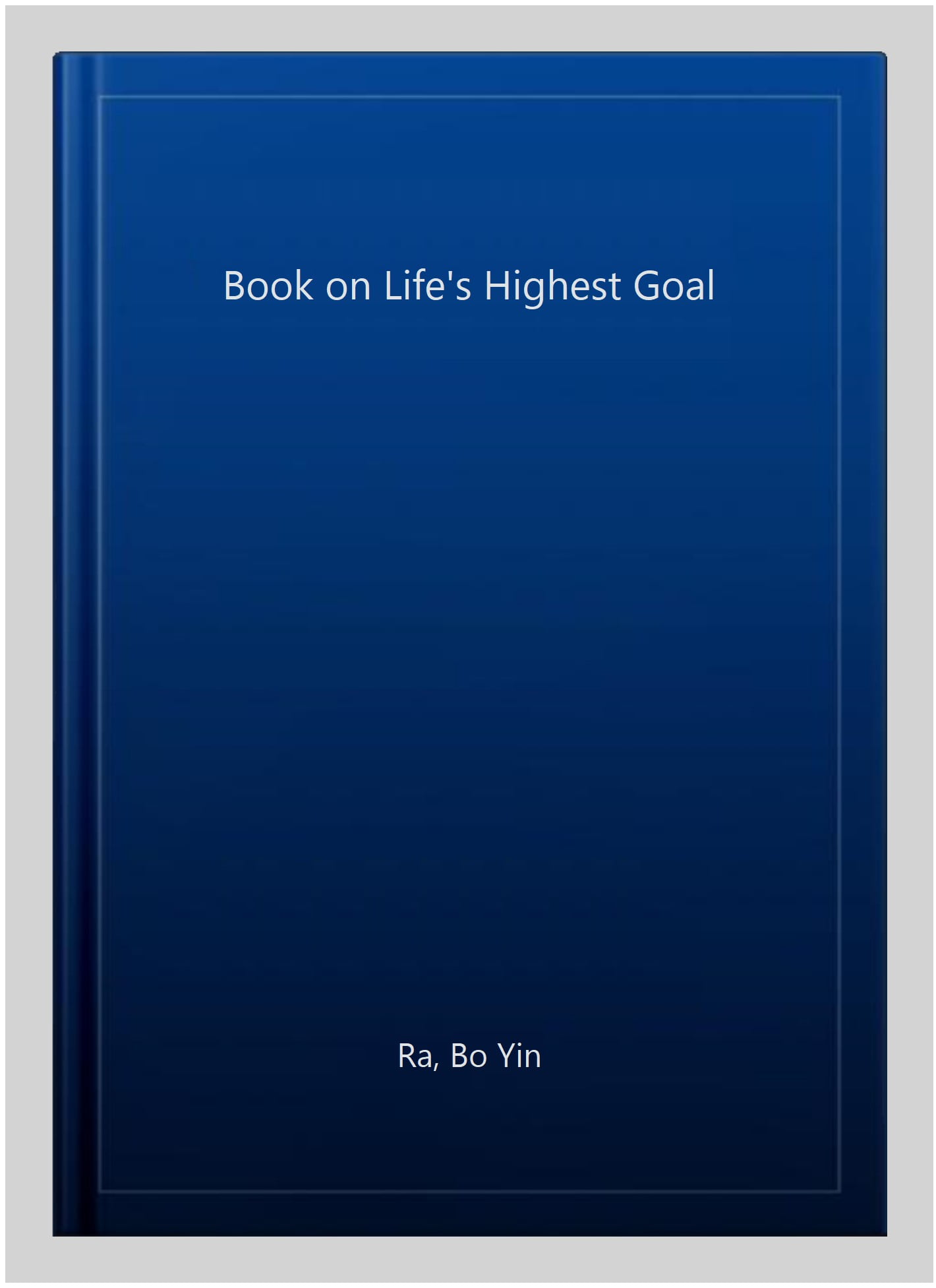 Book on Life's Highest Goal - Walmart.com