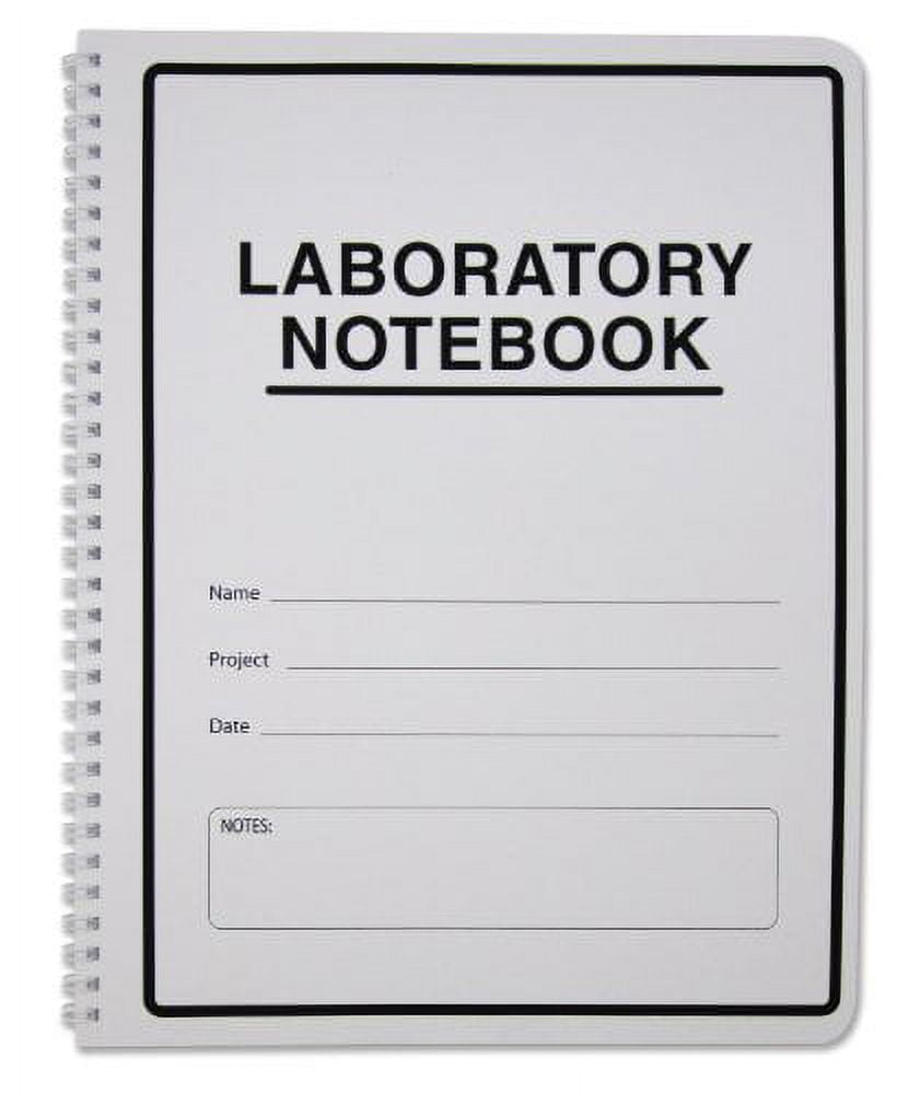 BookFactory Carbonless Lab Notebook (Scientific Ruled Format), 75 Sets ...