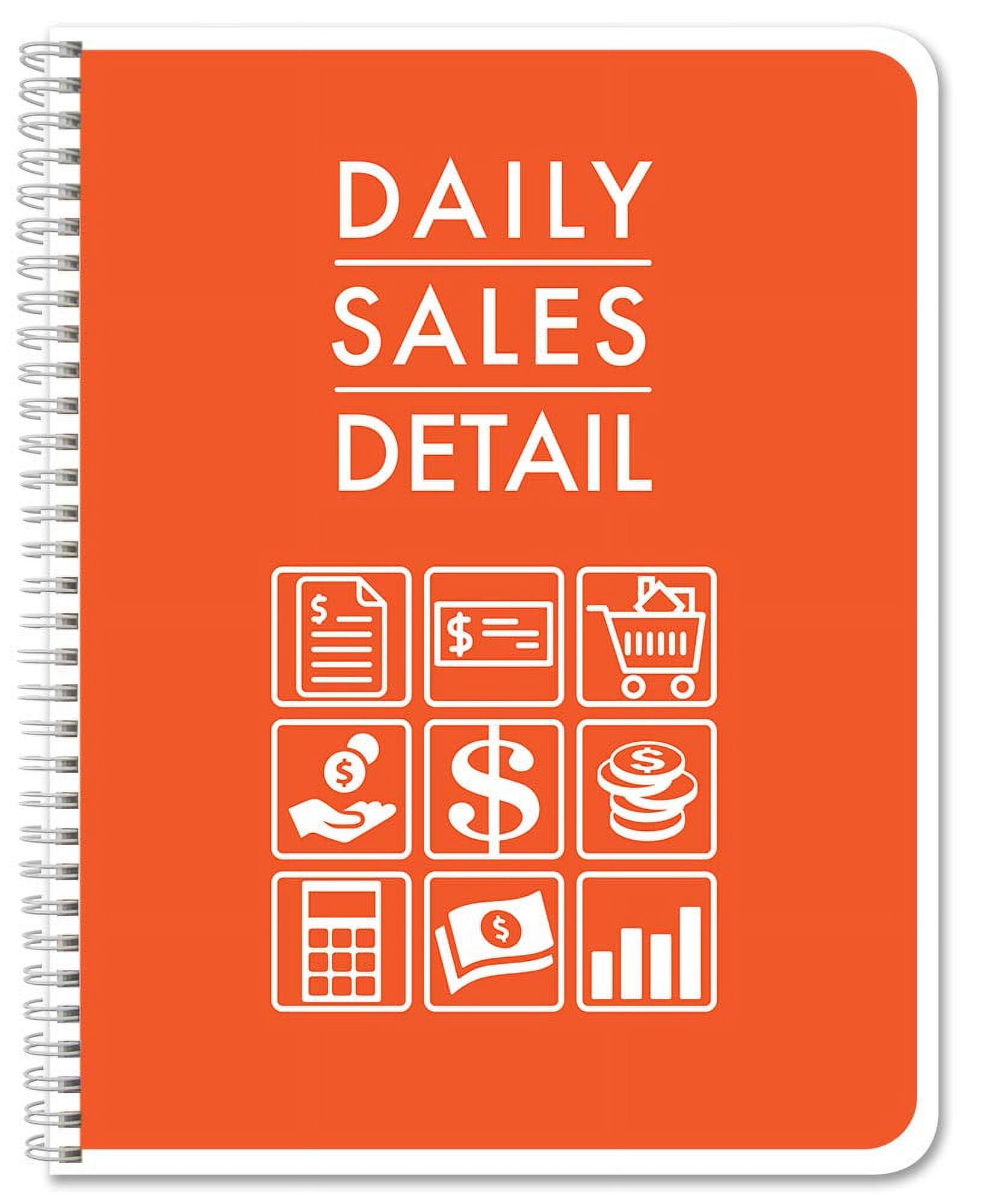 BookFactory Daily Sales Detail Log Book/Order Log Book/Daily Customer ...