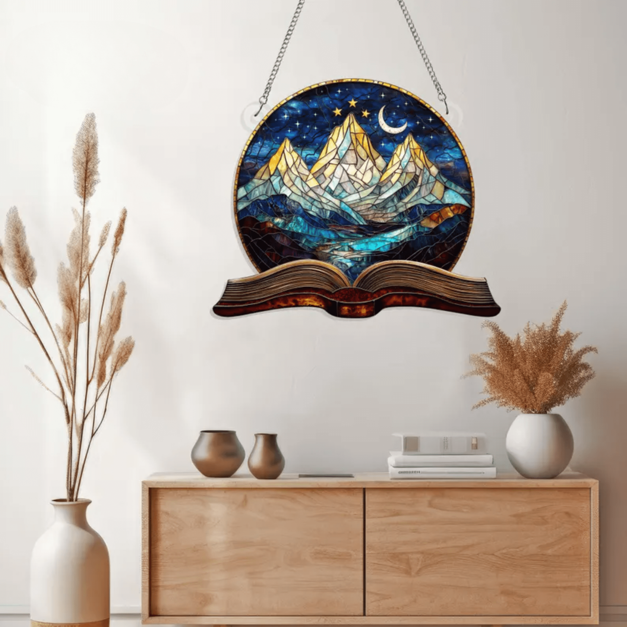 Bookaholic Night Court Acrylic Window Hanging, Fantasy Book Lover Gift ...