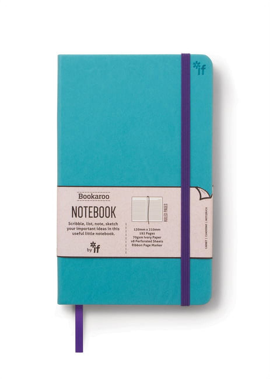 Bookaroo Notebook (A5) Turquoise (Other) - Walmart.com