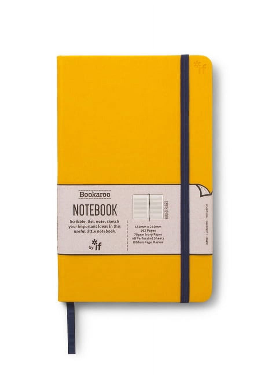 Bookaroo Notebook (A5) Yellow (Other) - Walmart.com