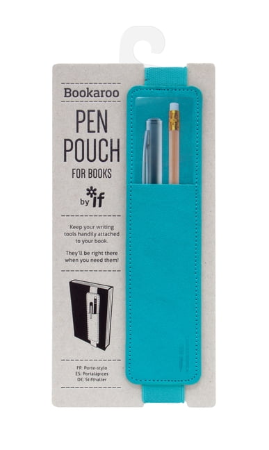 Bookaroo Pen Pouch Turquoise (Other) - Walmart.com