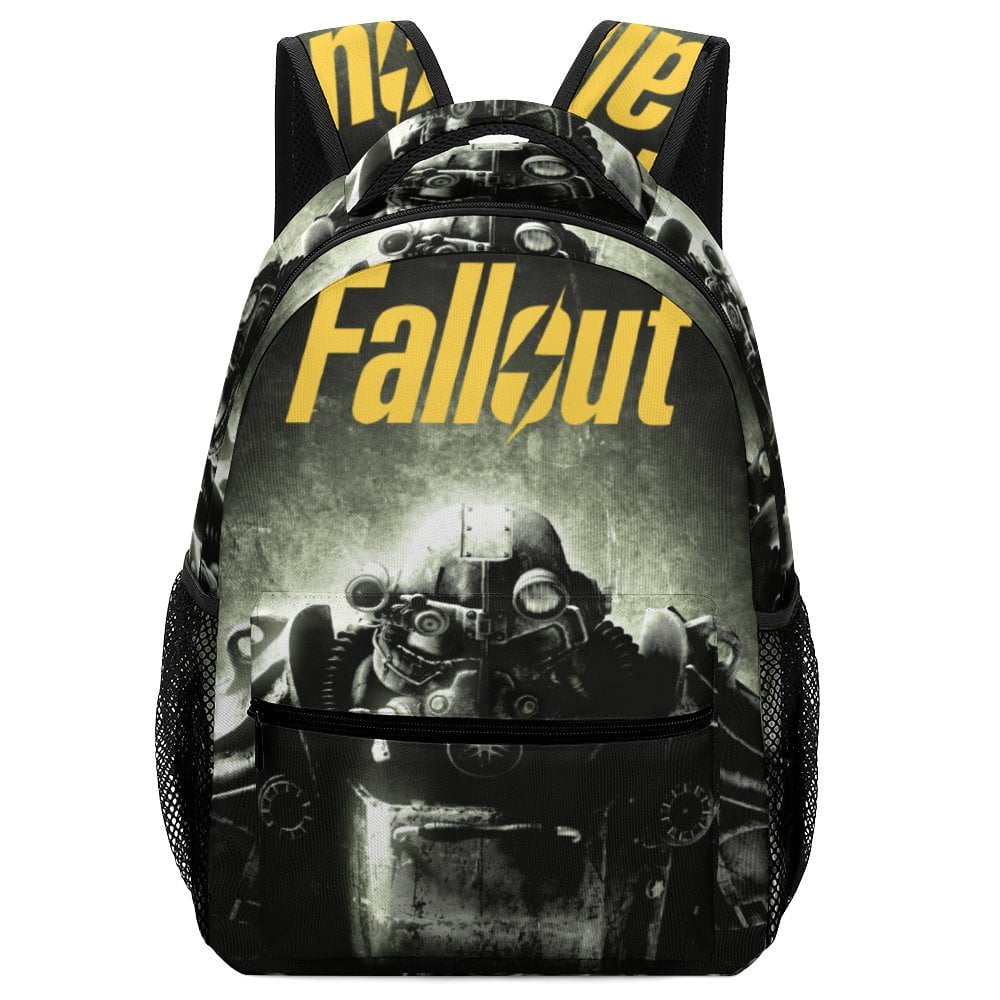 Bookbag Fallout Backpack with Safety Whistle, Comfortable Bookbag Great ...