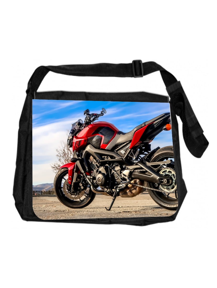 Bookbag Motorcycle Vehicle Cross Body Shoulder Messenger Laptop Bag ...