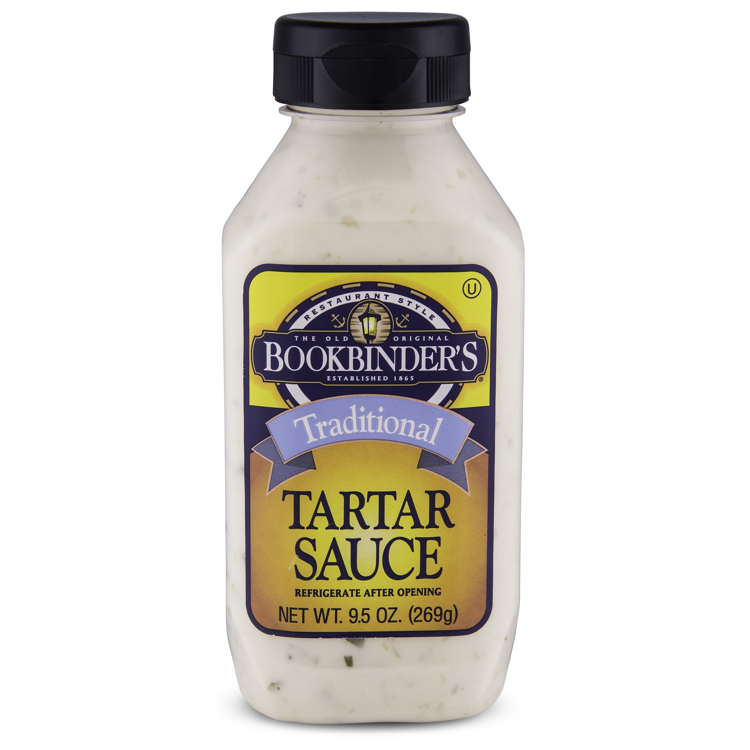 Bookbinder's Traditional Tartar Sauce, Squeezable 9.5 oz, 9 Count ...