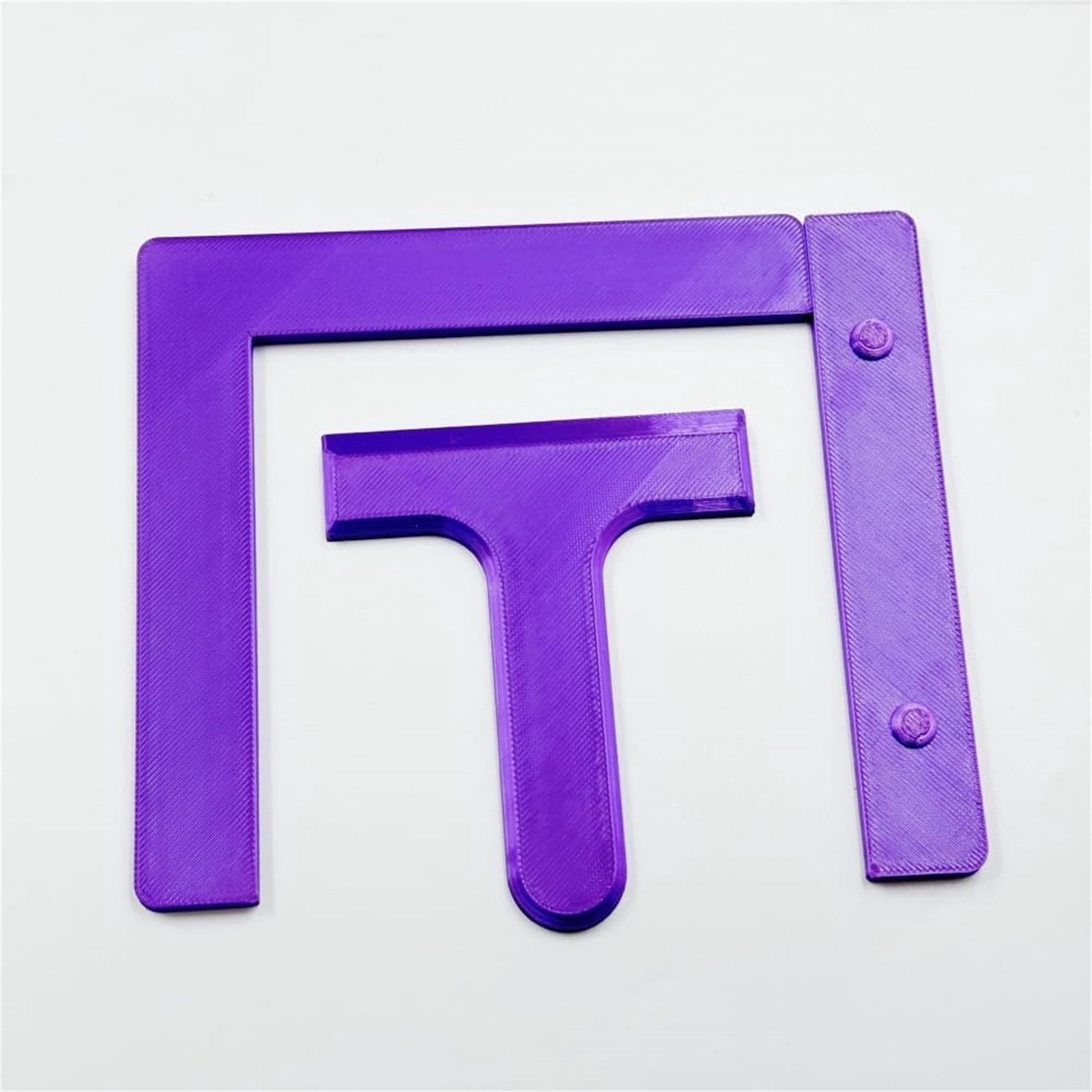 Bookbinding Ruler T L-Shaped Ruler, Alignment Ruler for Spacing Guide ...