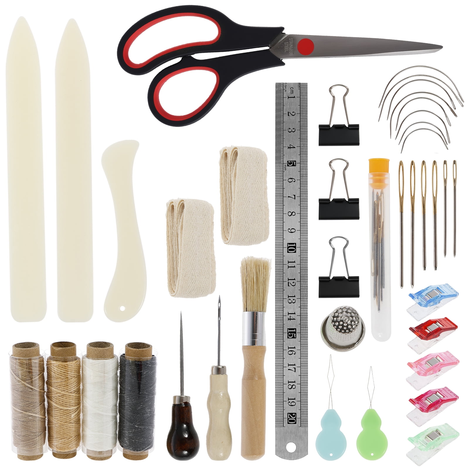 Bookbinding Tools Set Versatile Book Binding Kits Useful Paper Folding Tool Portable Book ...