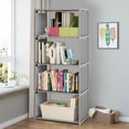 Bookcase Bookshelf Clothes Storage Shelves Shelving Cabinet Display ...