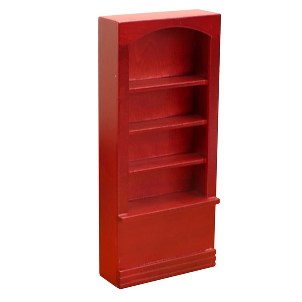 NUOLUX Mini Bookcase Red 1Pack 7.0x3.1x1.2In - Walmart.com