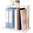 Bookcase Multifunctional Desktop Bookshelf Document Rack Artificial ...