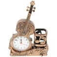 Bookcase Shelf Clock Alarm Clocks for Kids Fiddle Student Golden ...
