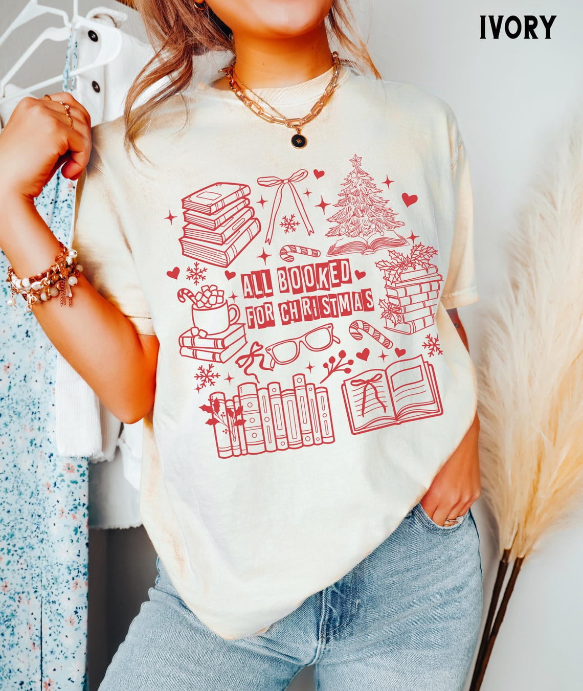 Booked for Book Lover , Bookish Reading Unisex Tee, Bookworm Reader ...