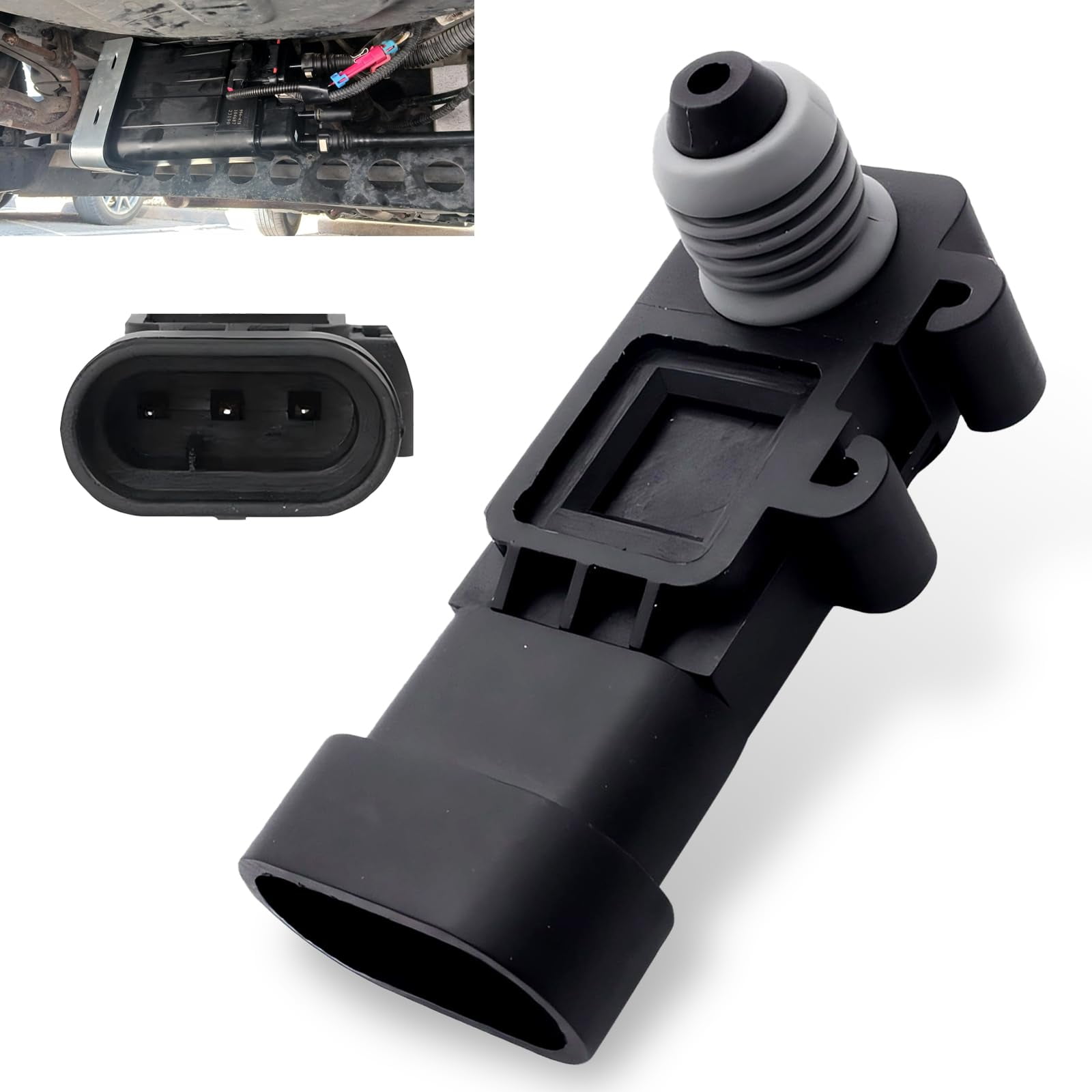 Bookeel 1 PC Car Pressure Sensor, Original Replacement 16238399 9377680 ...