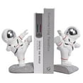 Bookend Rack, Astronaut Bookends, Outer Space Themed Astronaut Statue ...
