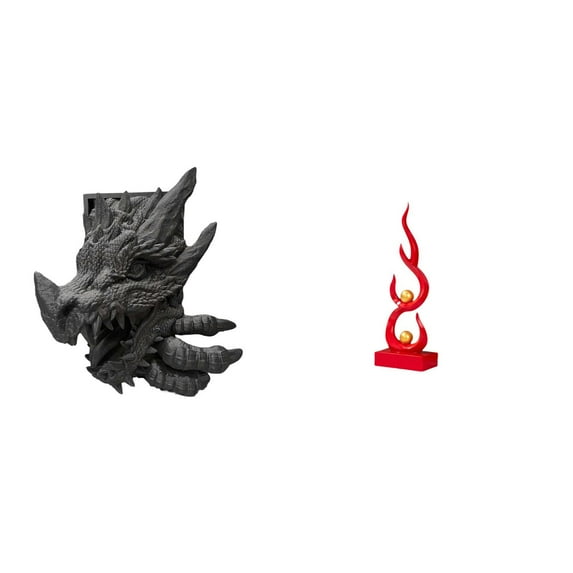 Bookend Shelves Statue Book End Abstract Fire Sculpture Resin Material ...