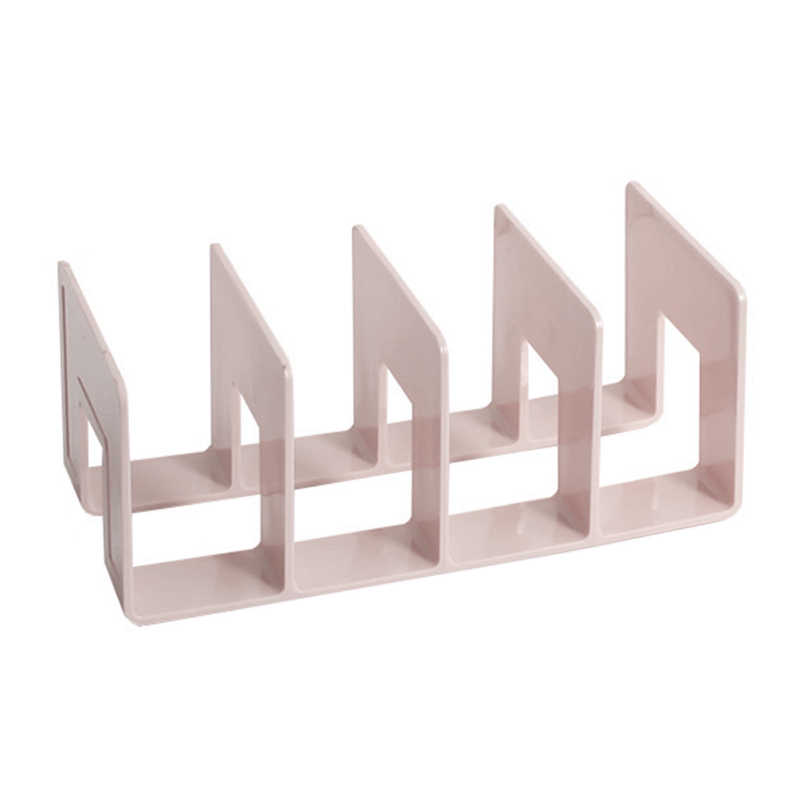 Bookend Three-grids Documents Storage Rack Office Study Desktop Books ...
