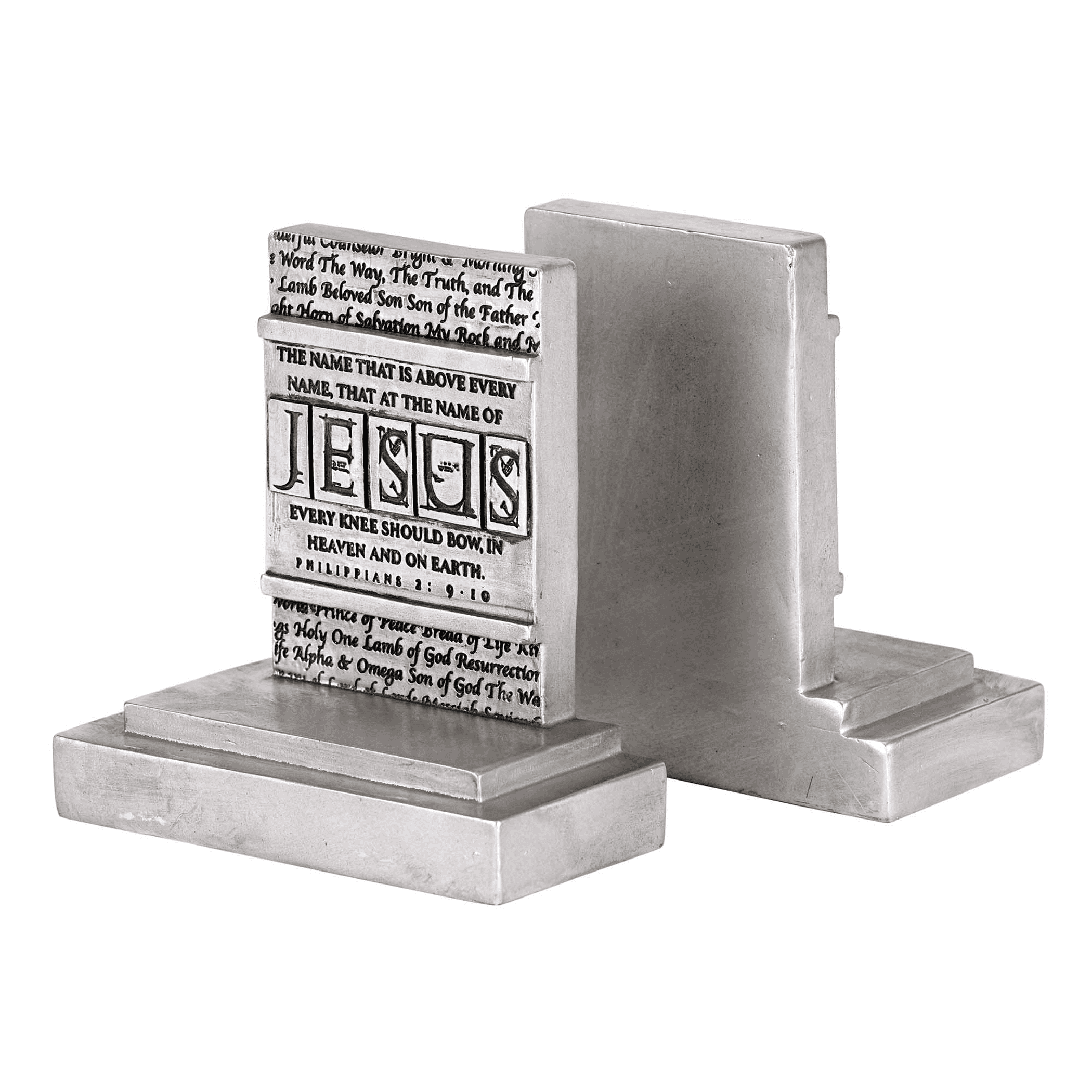 Bookends Names Of Jesus Resin - Walmart.com