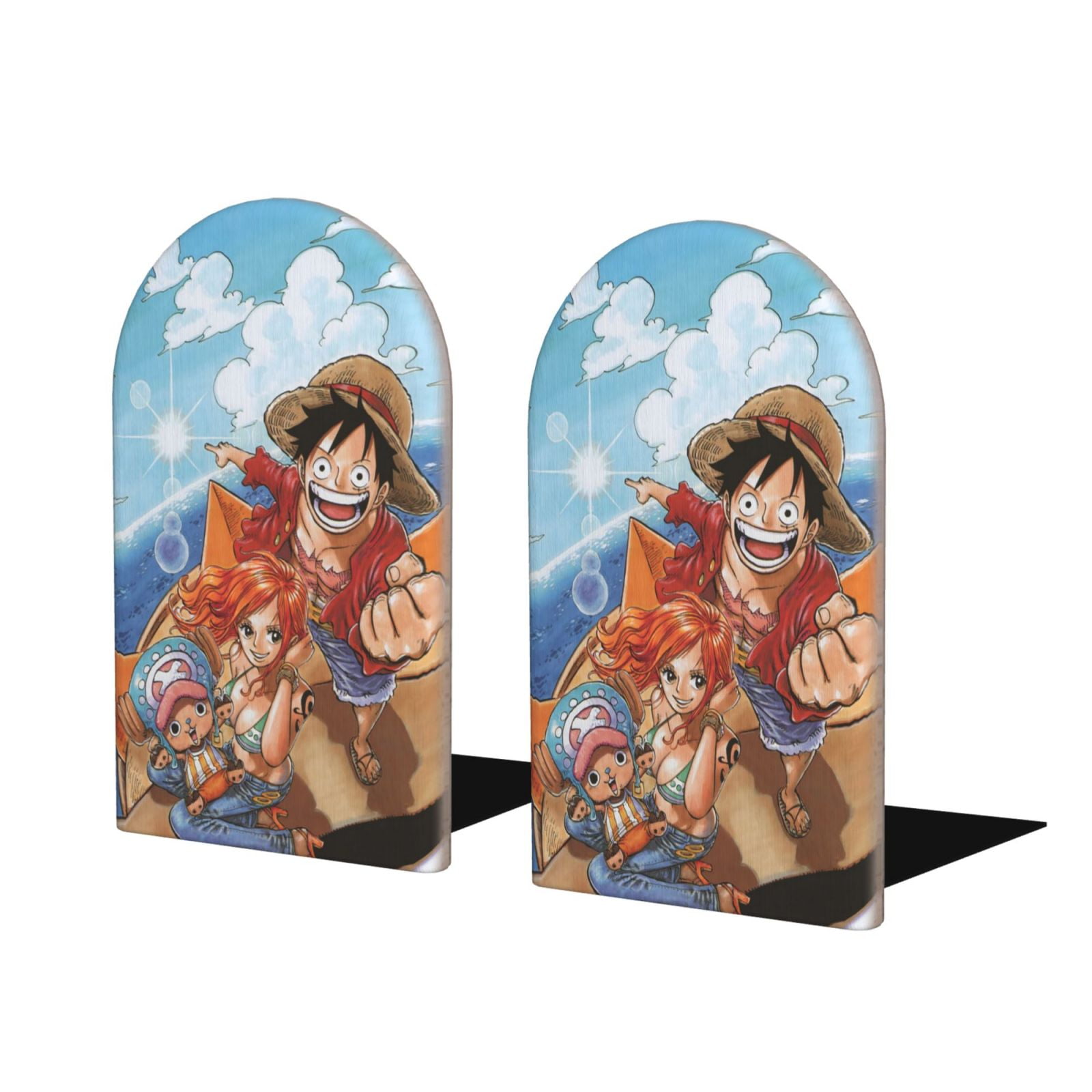 Bookends, Onepiece Creative Decorative Wooden Bookend For Shelves Books ...