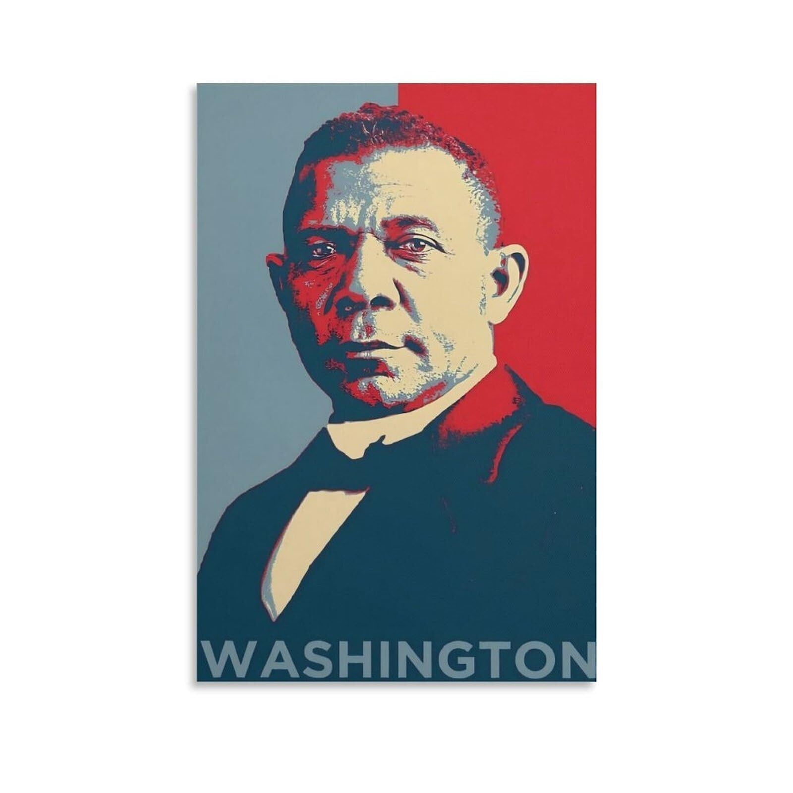 Booker T Washington Quote Poster 10 Inspirational Canvas Wall Art Print ...