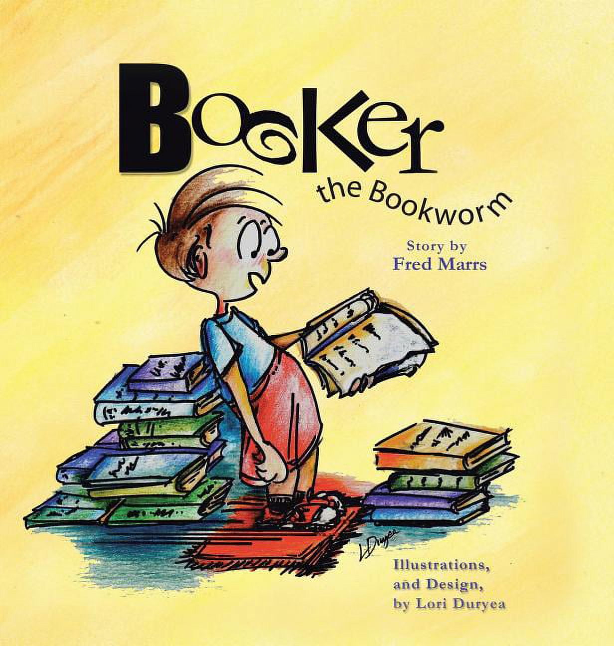 Booker The Bookworm (Hardcover) - Walmart.com
