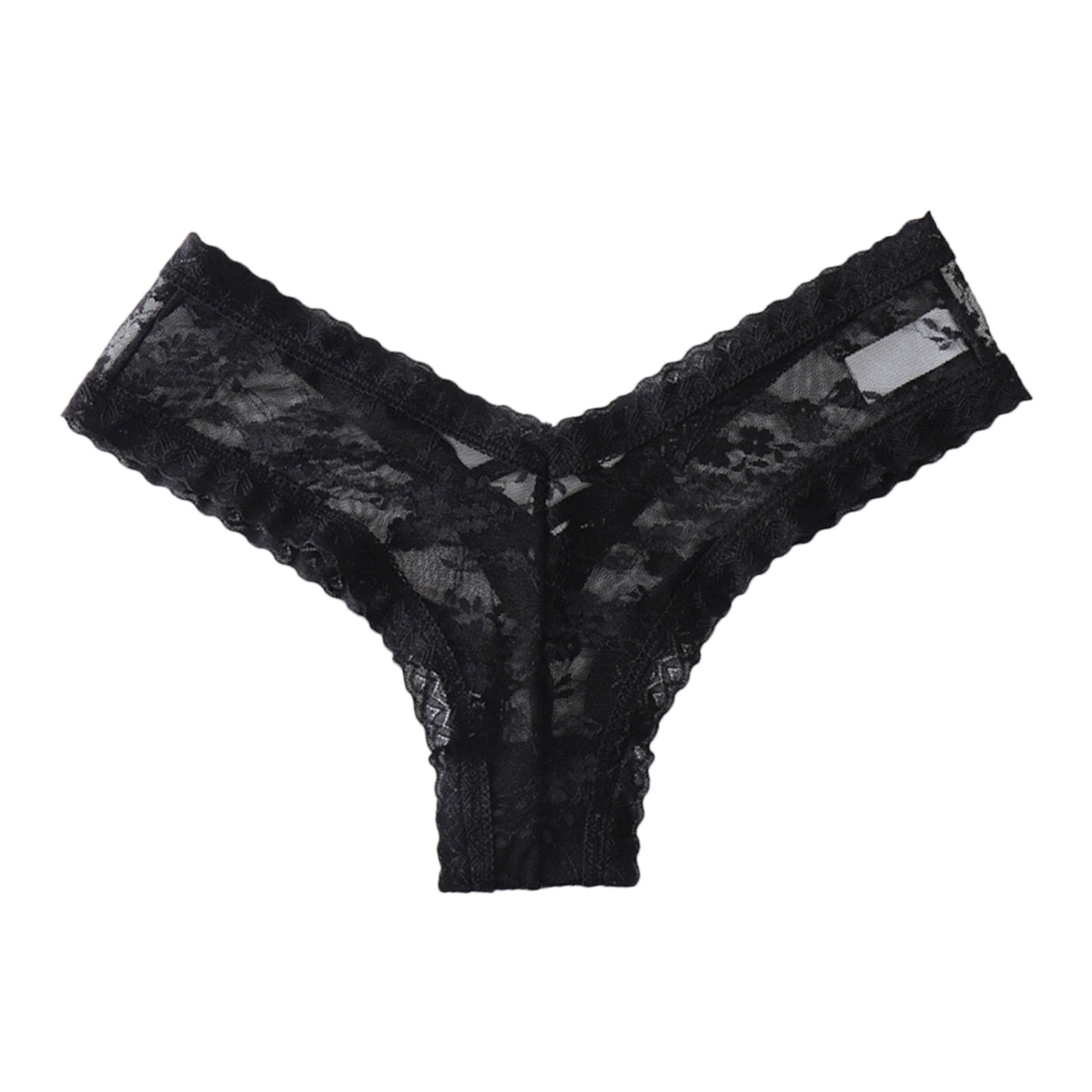 Booker Underwear Custom Letter Logo Low Waist Striped Tangas No Show
