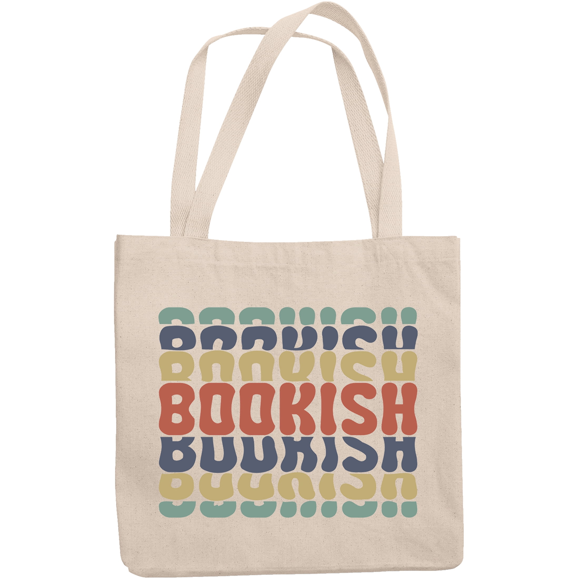 Bookish, Book Lover or Reading Enthusiast Themed, Groovy Retro Wavy ...