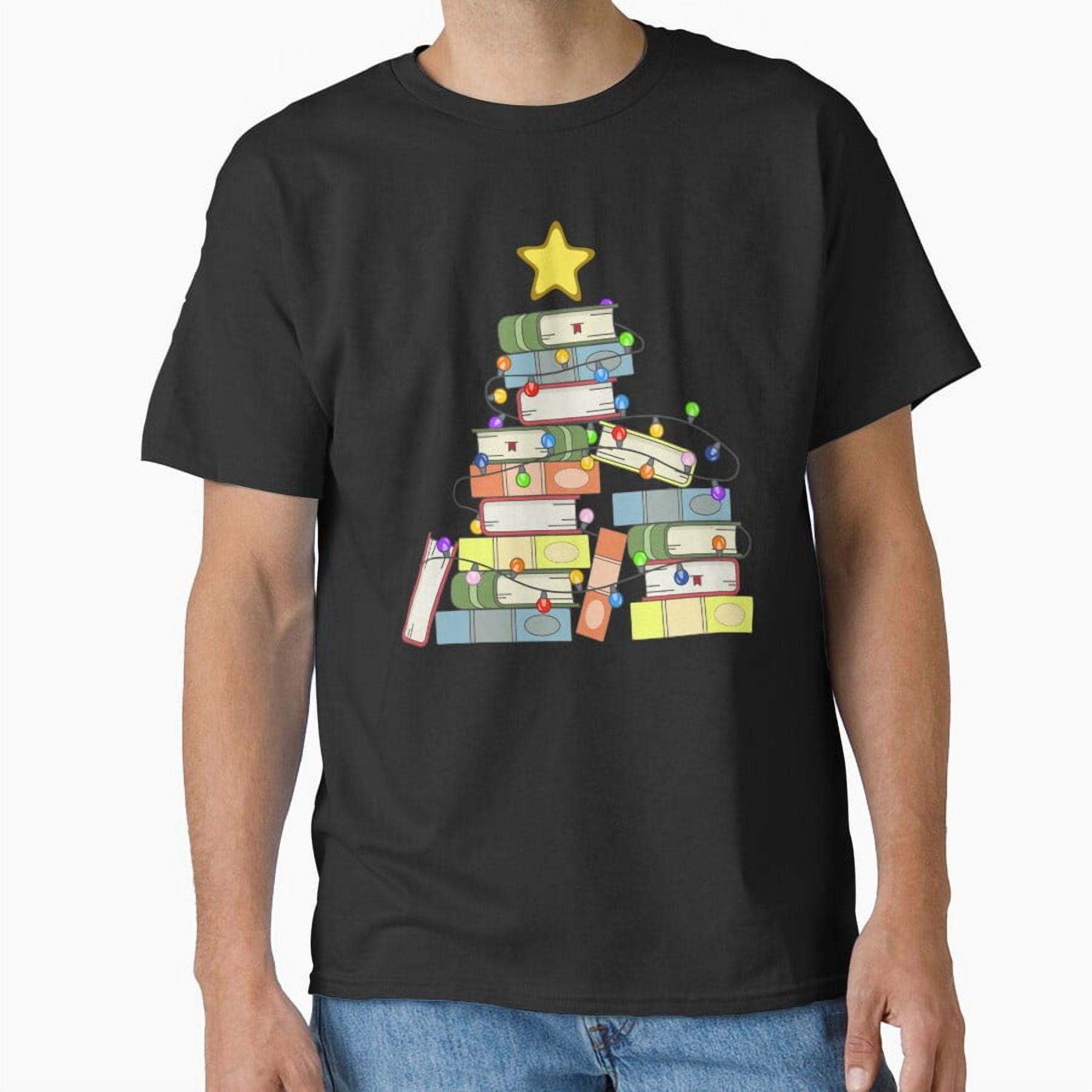 Bookish Christmas Tree I For A Book Lover Reader Librarian Holiday ...