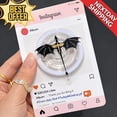 Bookish Dragon Phone Grip | Fantasy Reader Stand | Dark Romantasy ...