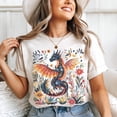 Bookish Dragon Tee Fantasy Reader Gift Bookworm TeeShirt Book Club Gift ...