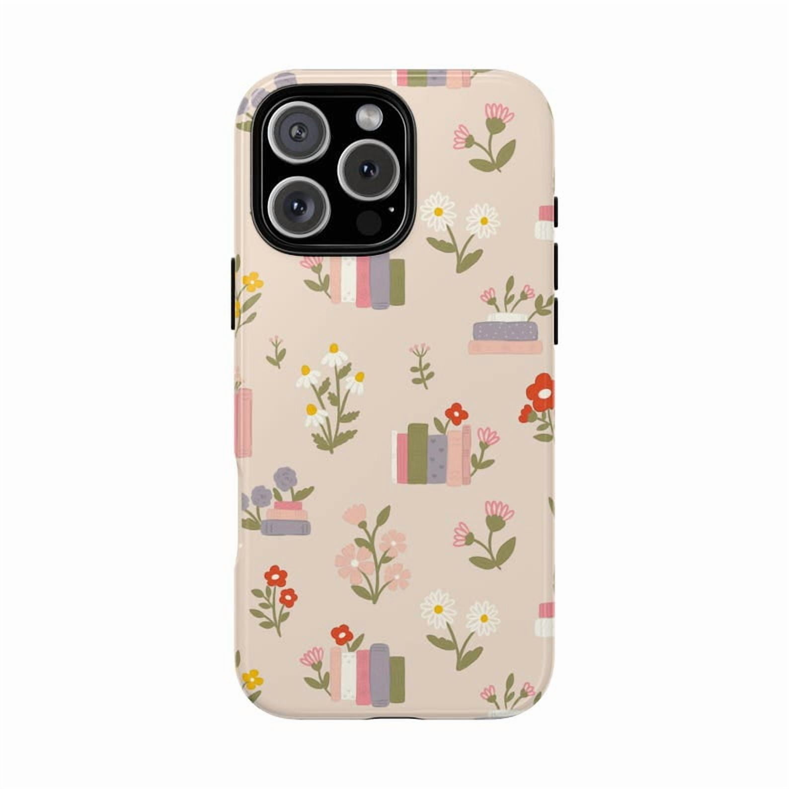 Bookish Phone Case for iPhone 11 to 16 Cute Reading Gift for Bookworm ...
