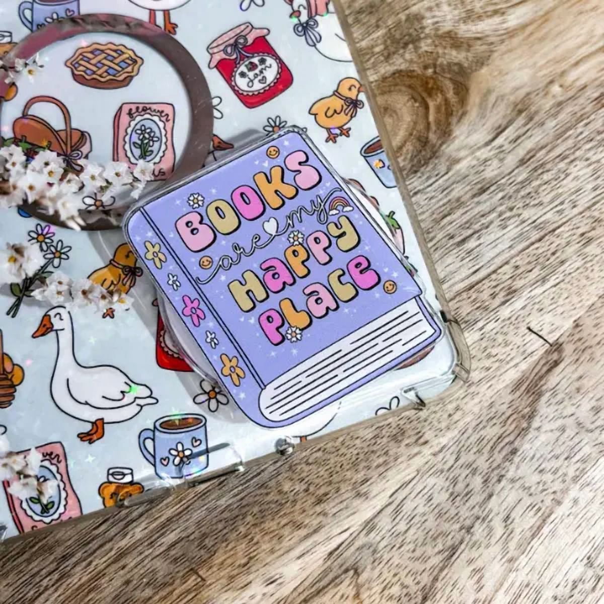 Bookish Phone Grip, Magnetic Holder, Accessories Bookish Merch, Gift ...