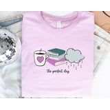 Bookish Shirt The Perfect Day Book Lovers Shirt Gifted For Readers ...