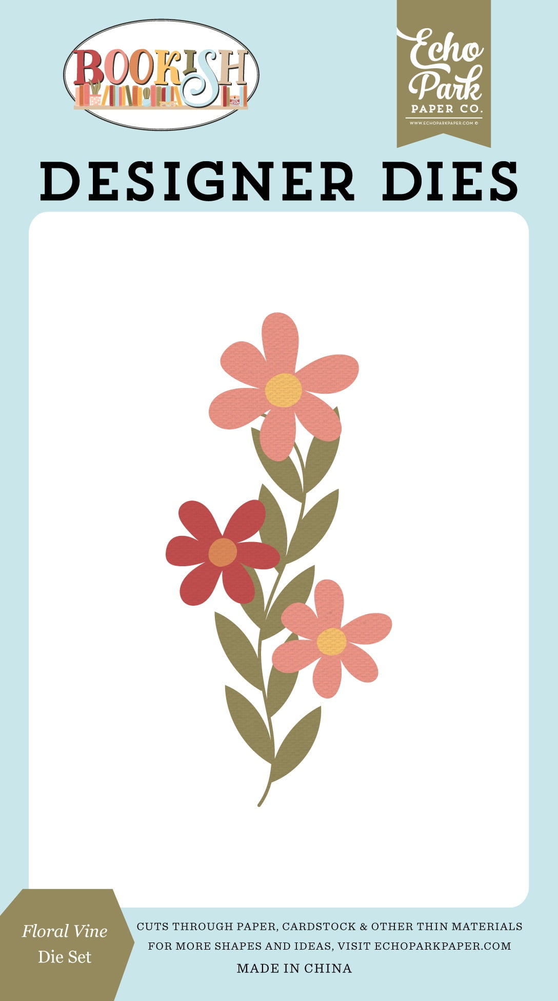 Bookish Small Die Set-Floral Vine - Walmart.com