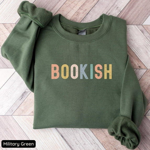 Bookish SweatBookworm Crewneck, Book Book Lover Bookish, Book Lover ...
