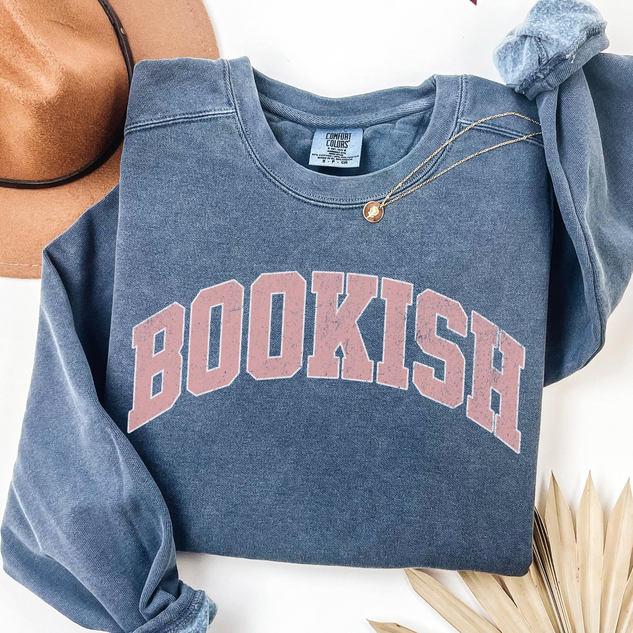 Bookish T-Shirt, Bookworm Varsity Style T-Shirt, Book Lover Gifted ...