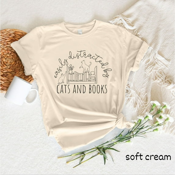 Bookish shirt, Cute Cat Book Shirt, Book Lover Shirt, Reading Shirt ...
