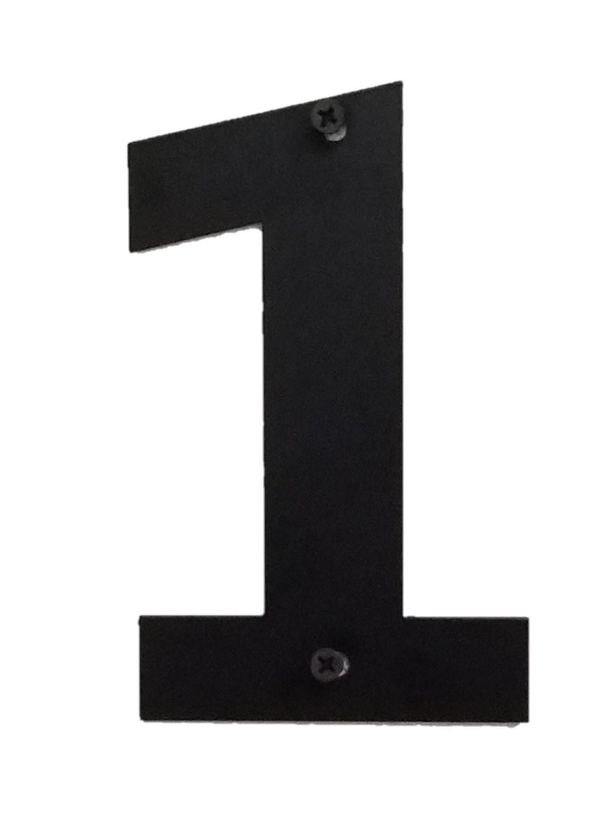 Bookishbunny 6 inch Black Numbers Iron Metal Home Business House Street ...