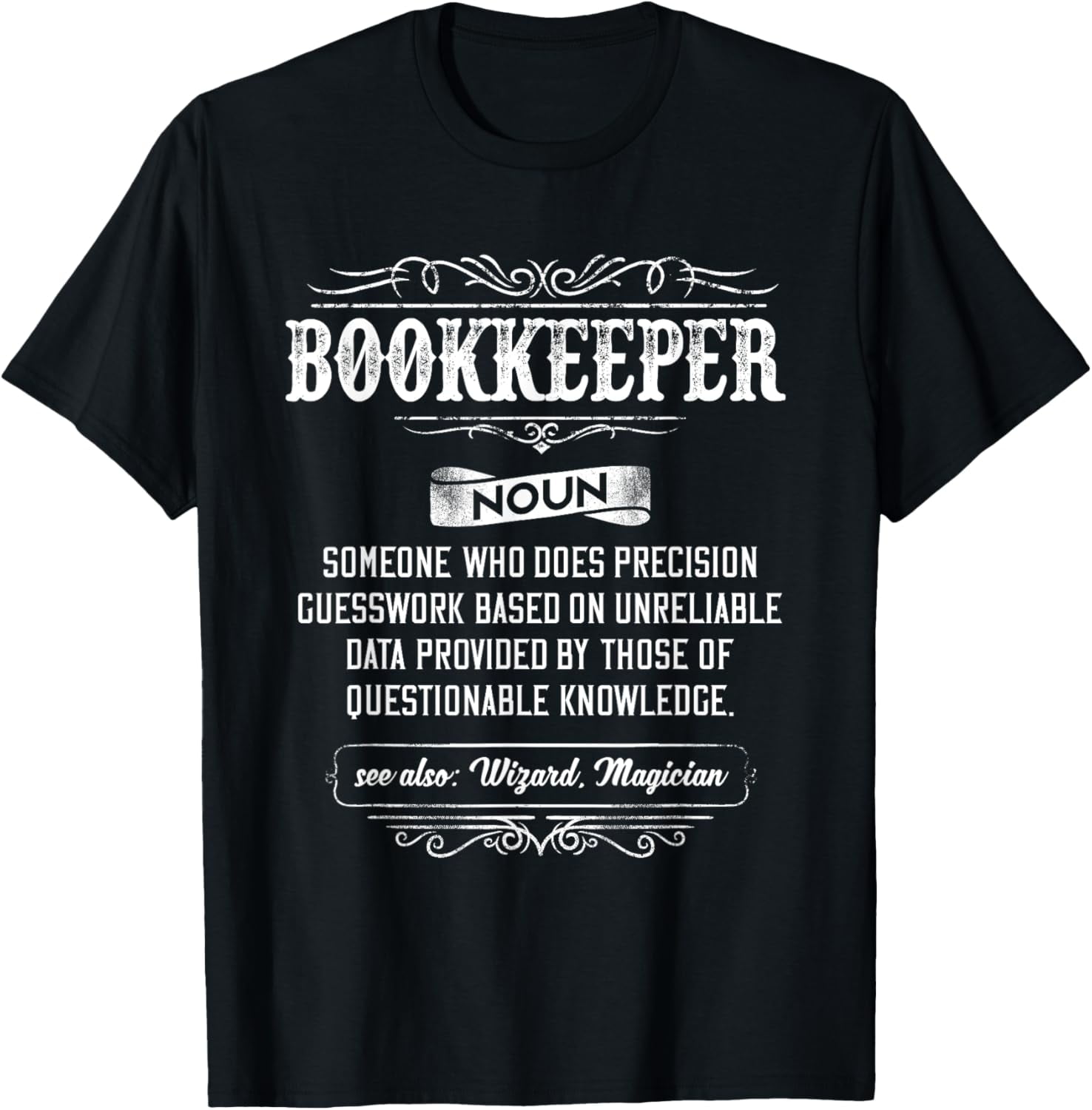 Bookkeeper Funny Definition T-Shirt - Walmart.com