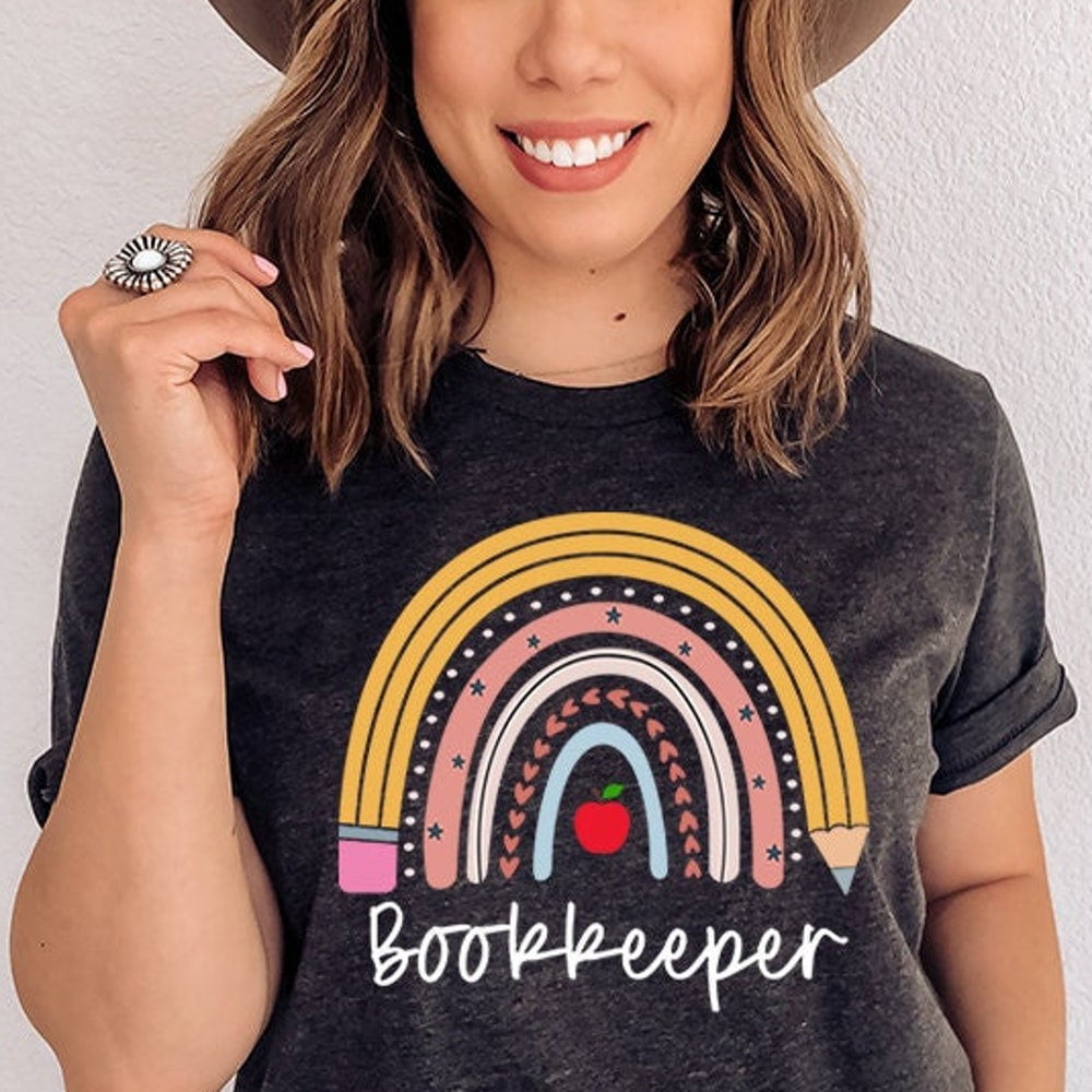 Bookkeeper Shirt, School Bookkeeper Shirt, School Secretary Shirt ...