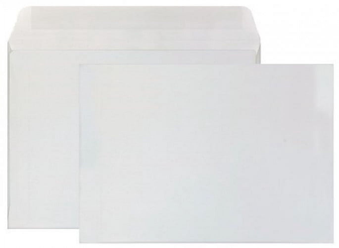 Booklet Envelope, 6" x 9" White Wove. 1,000 Envelopes - Walmart.com