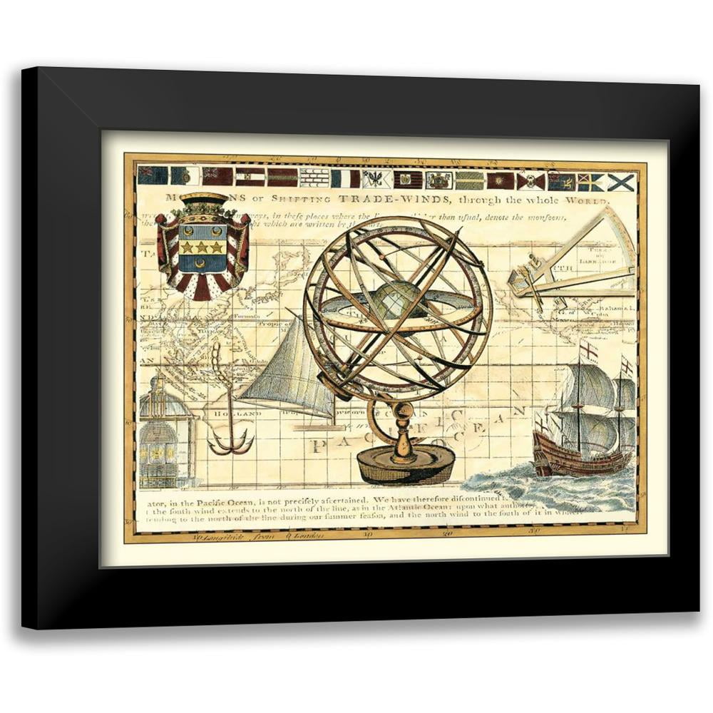 Bookman, D. 14x12 Black Modern Framed Museum Art Print Titled ...