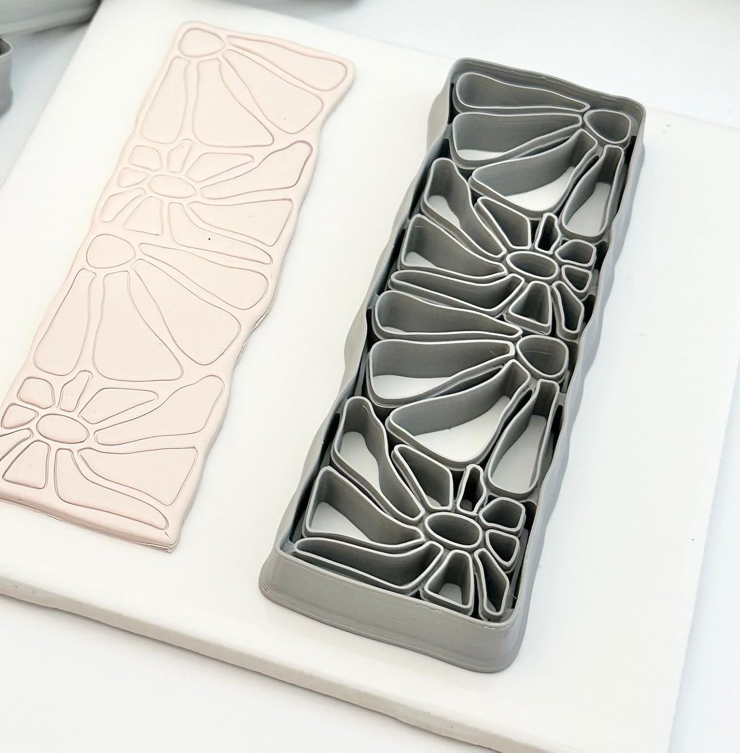 Bookmark Flowers Clay Cutters Flower Daisy Design DIY Tools Clay ...