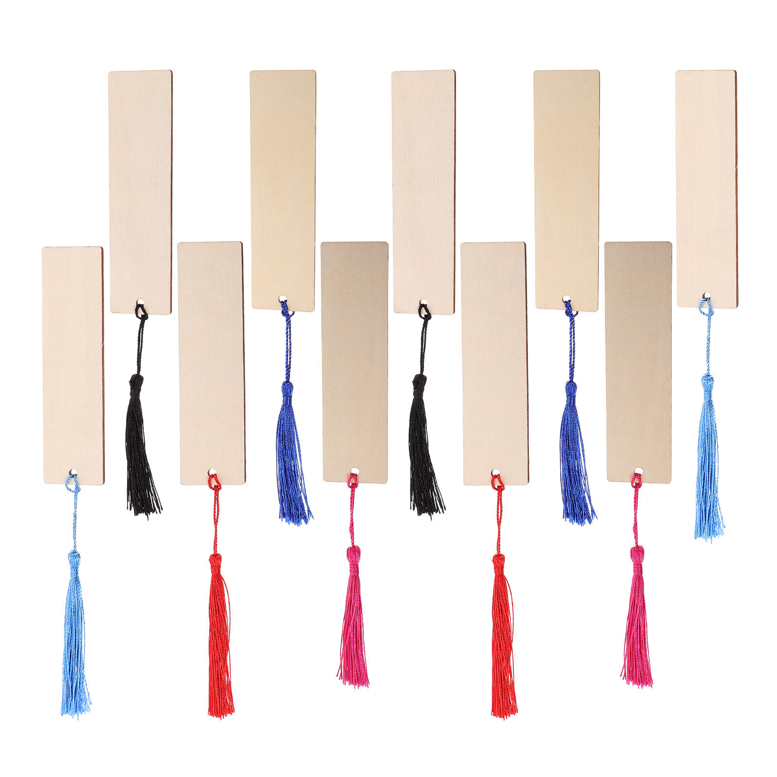 Raindrops Handmade DIY Wood Bookmarks for Reading Use Beige Color ...