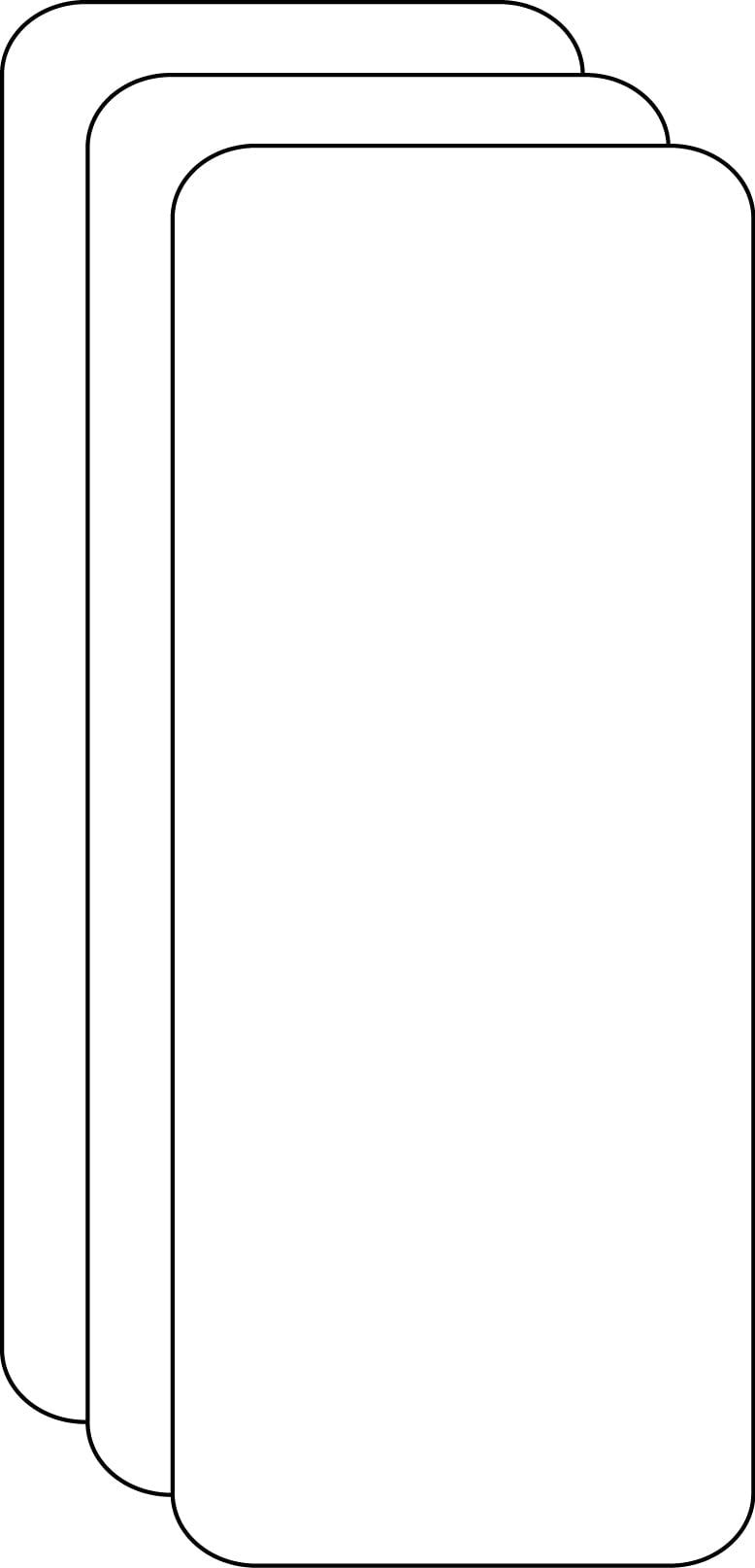 Bookmarks- Blank White Bookmarks - Walmart.com